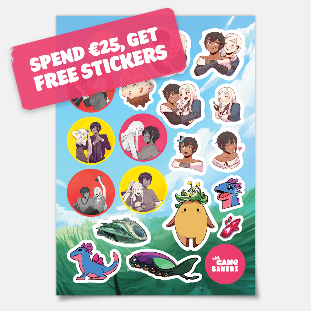 Haven Stickers – The Game Bakers Merch Store